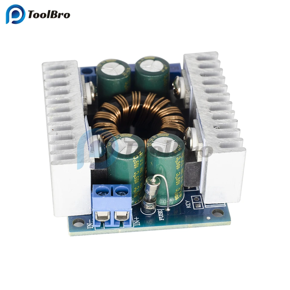 AC To DC Power Converter How To Use 3.5A DC-DC 3.7V To 5V Step-up Boost ...