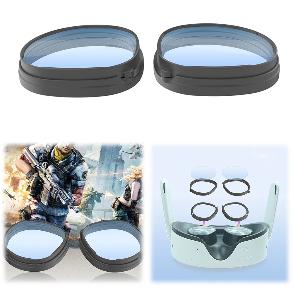 For-Meta-Quest-3S-Lens-Protector-Frame-Anti-Scratch-VR-Headset-Mirror ...