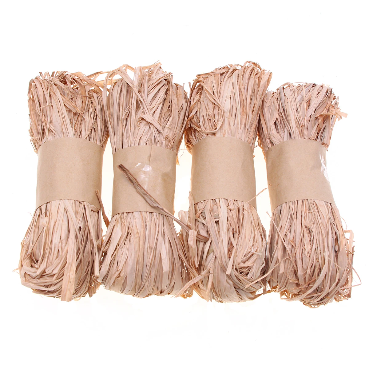 60g/80g Natural Raffia Grass Paper Ribbon Florist Bouquets Weaving ...