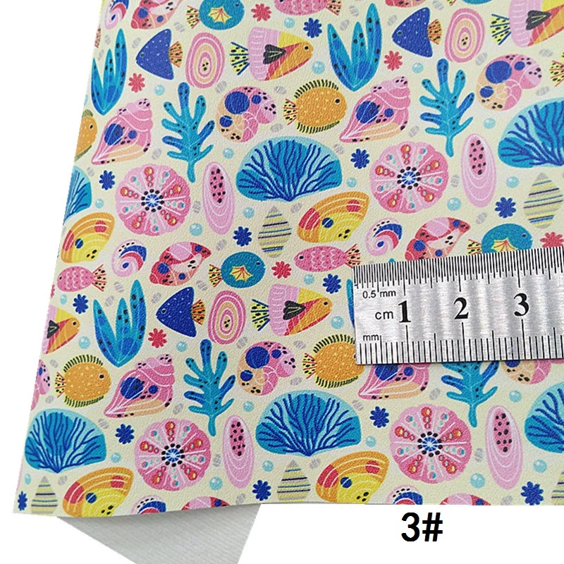 Beach Theme Vinyl Fabric