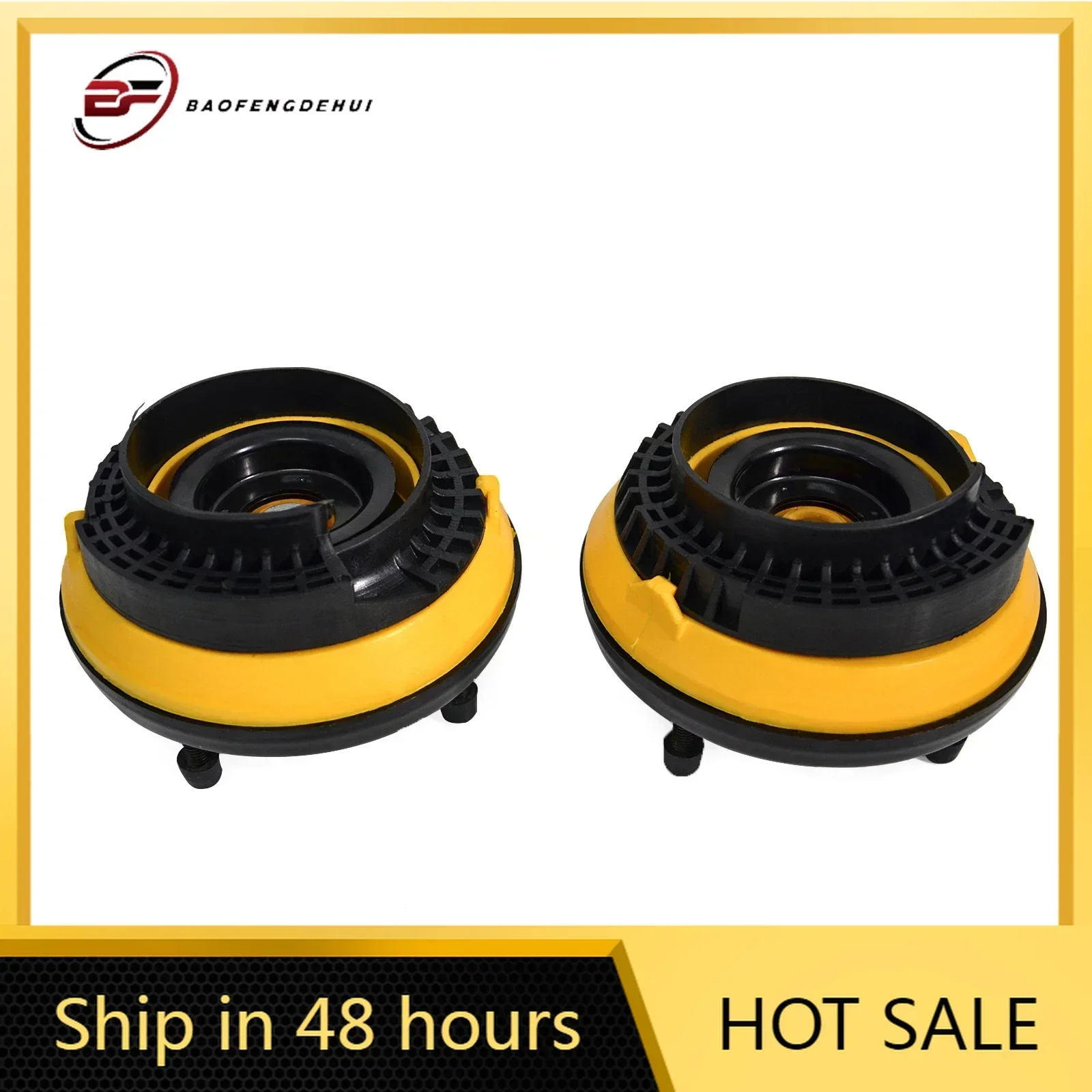 New-C2D51875-2PCS-Front-Left-Right-Strut-Spring-Shock-Mount-For-Jaguar ...