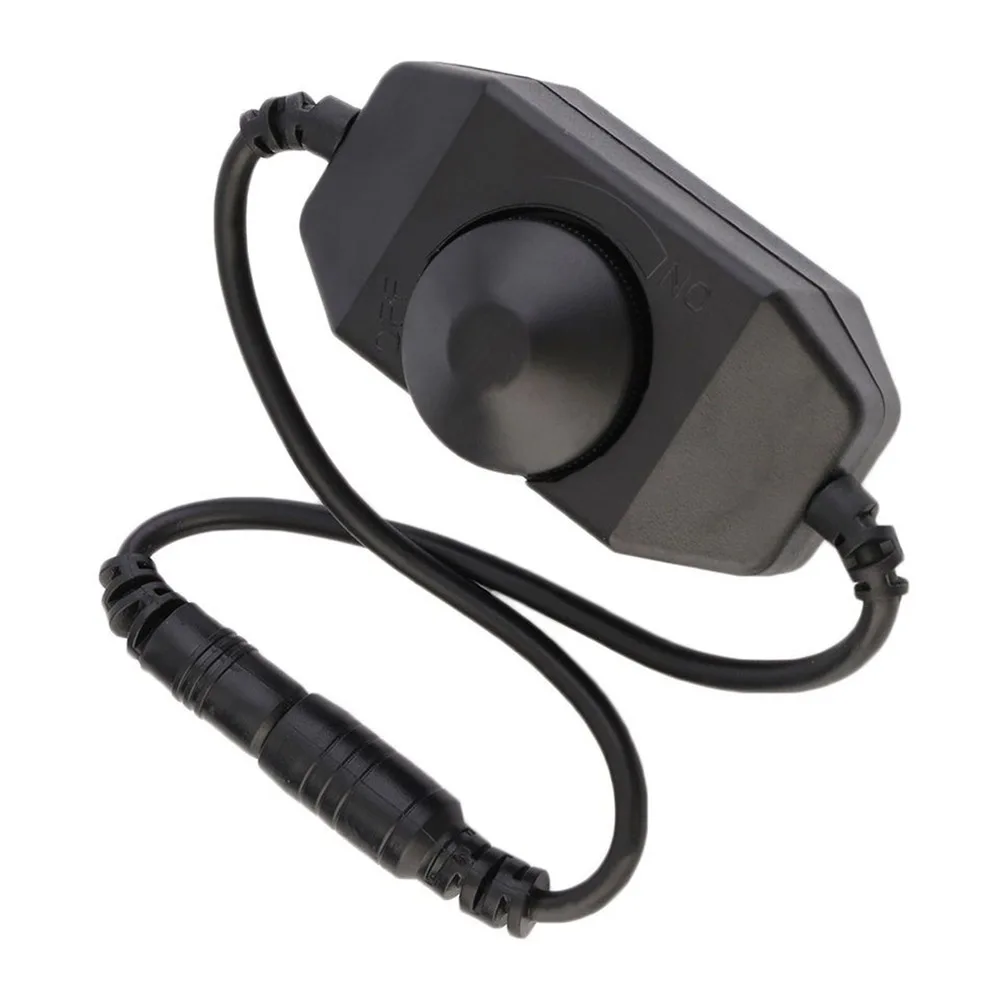 Premium 12v Dc 0-100% Pwm Manual Knob Led Dimmer Switch For Led Strip ...