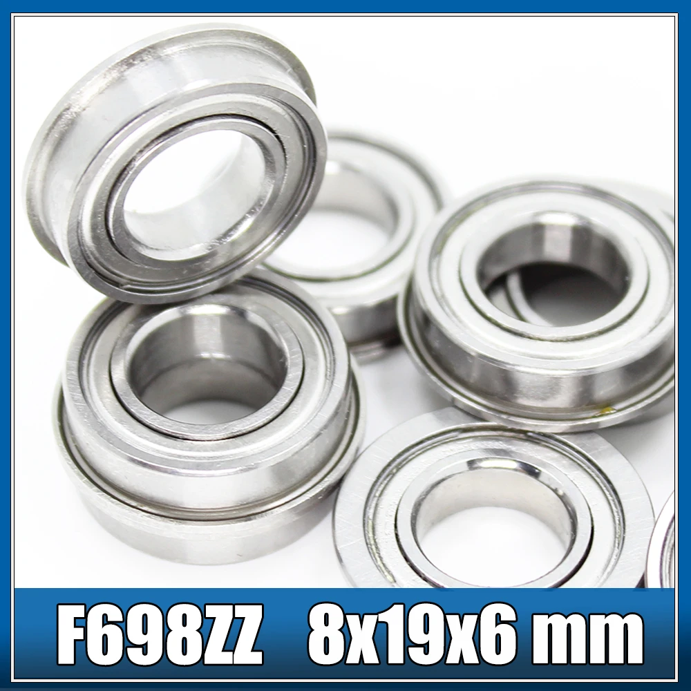 Rodamiento F698ZZ ABEC 5 (10 Uds.) 8x19x6mm, rodamientos de bolas con ...