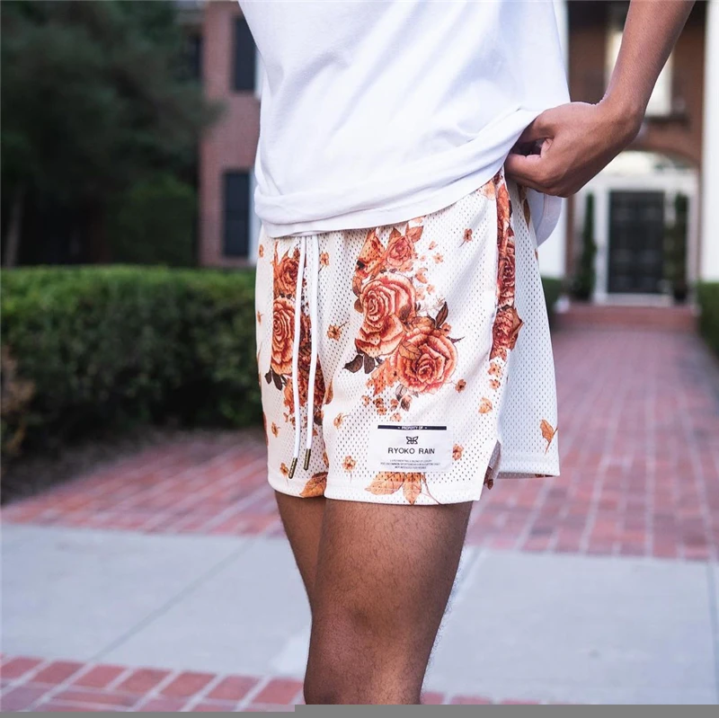 New-Brand-RYOKO-RAIN-Shorts-Summer-Gym-Breathable-Mesh-Shorts-Quick ...