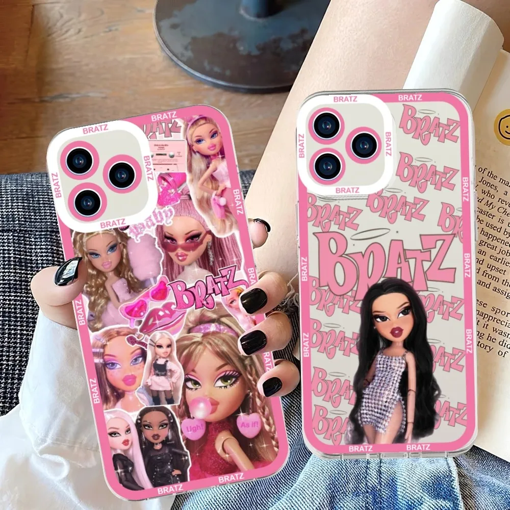 Cute Bratz Doll Phone Case For iPhone 11 12 Mini 13 14 Pro Max ...