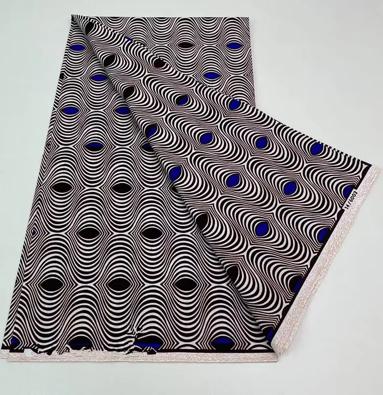 2024 New Hot Sale African Wax Fabric Cotton Material Nigerian Ankara ...