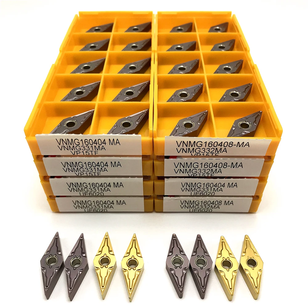 VNMG160404-VNMG160408-MA-VP15TF-UE6020-Carbide-Inserts-External-Turning-Tool-CNC-Steel ...