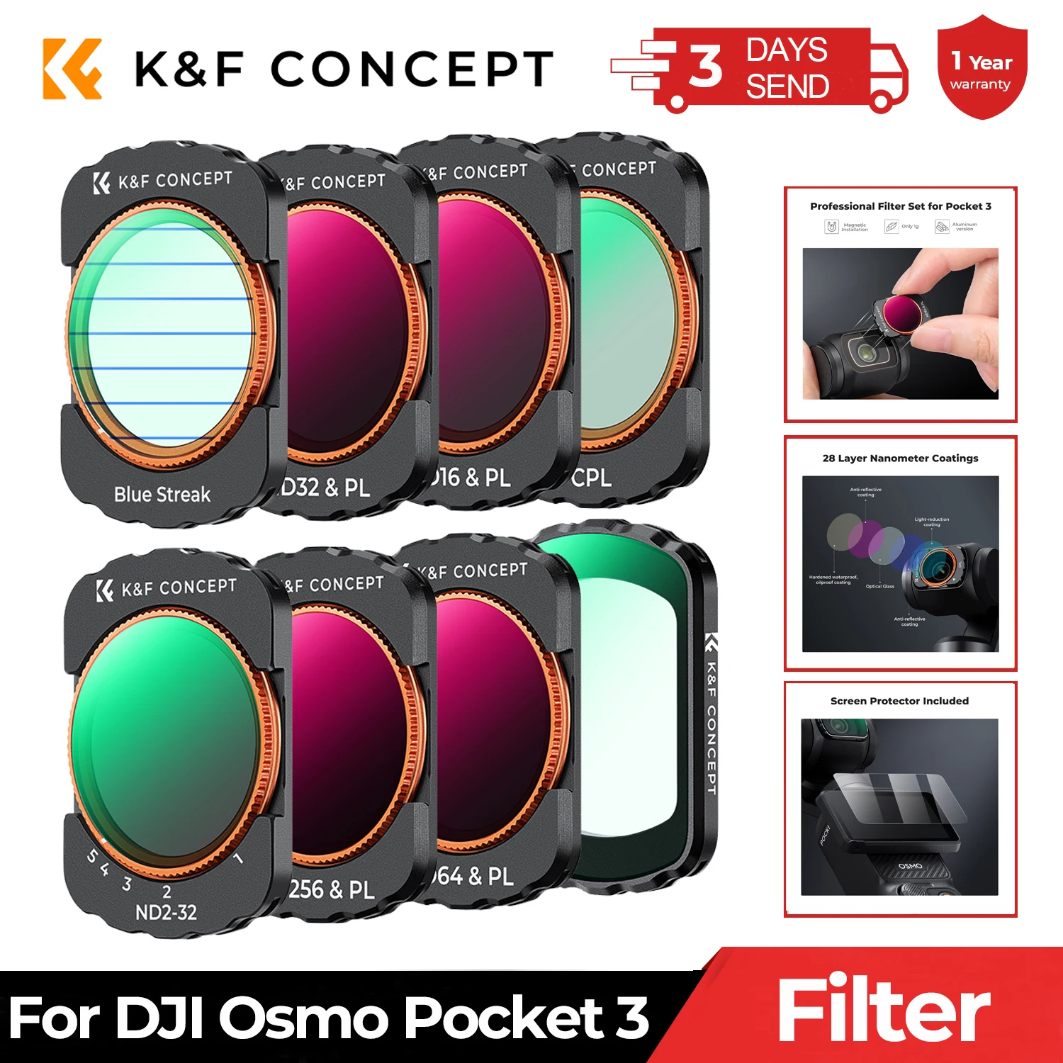 K-F-Concept-Sports-Camera-Filters-for-DJI-Osmo-Pocket-3-UV-CPL-ND-PL ...