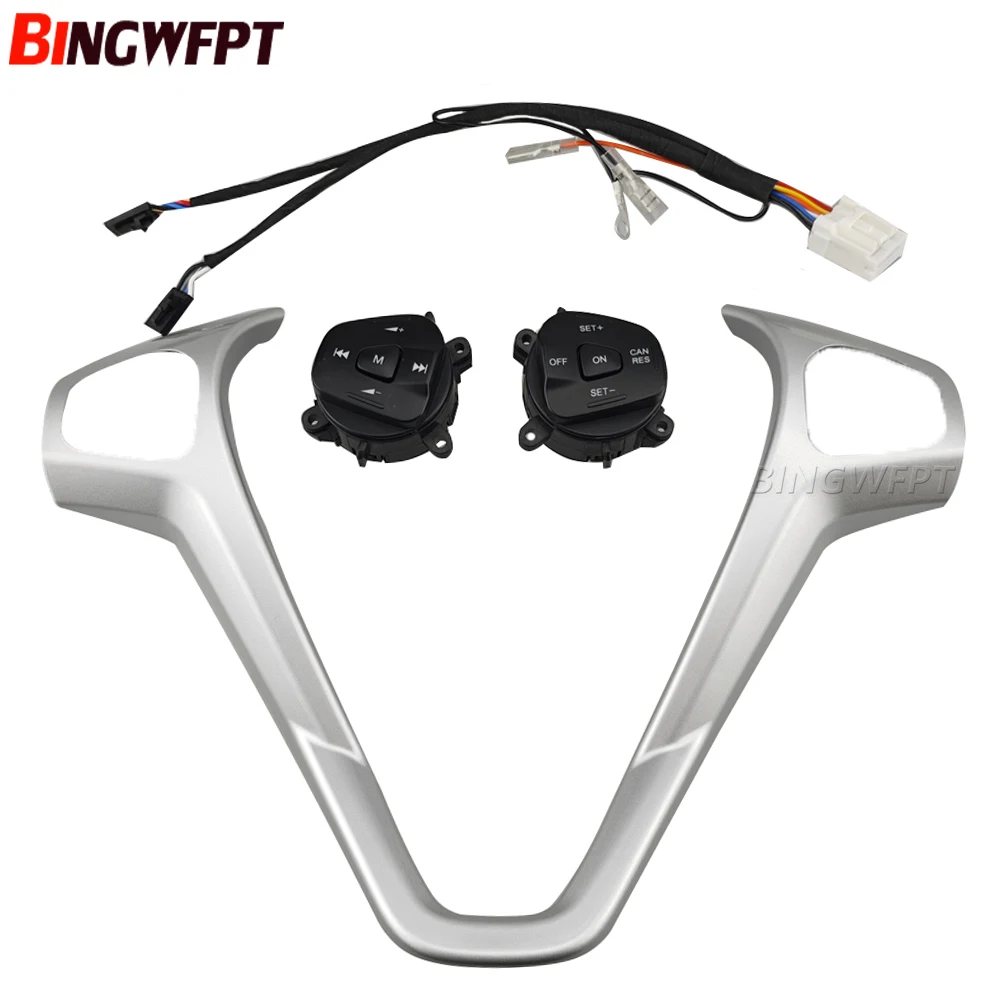 Steering-Wheel-Cruise-Audio-Volume-Sound-Control-Switch-With-Wire-Kit ...