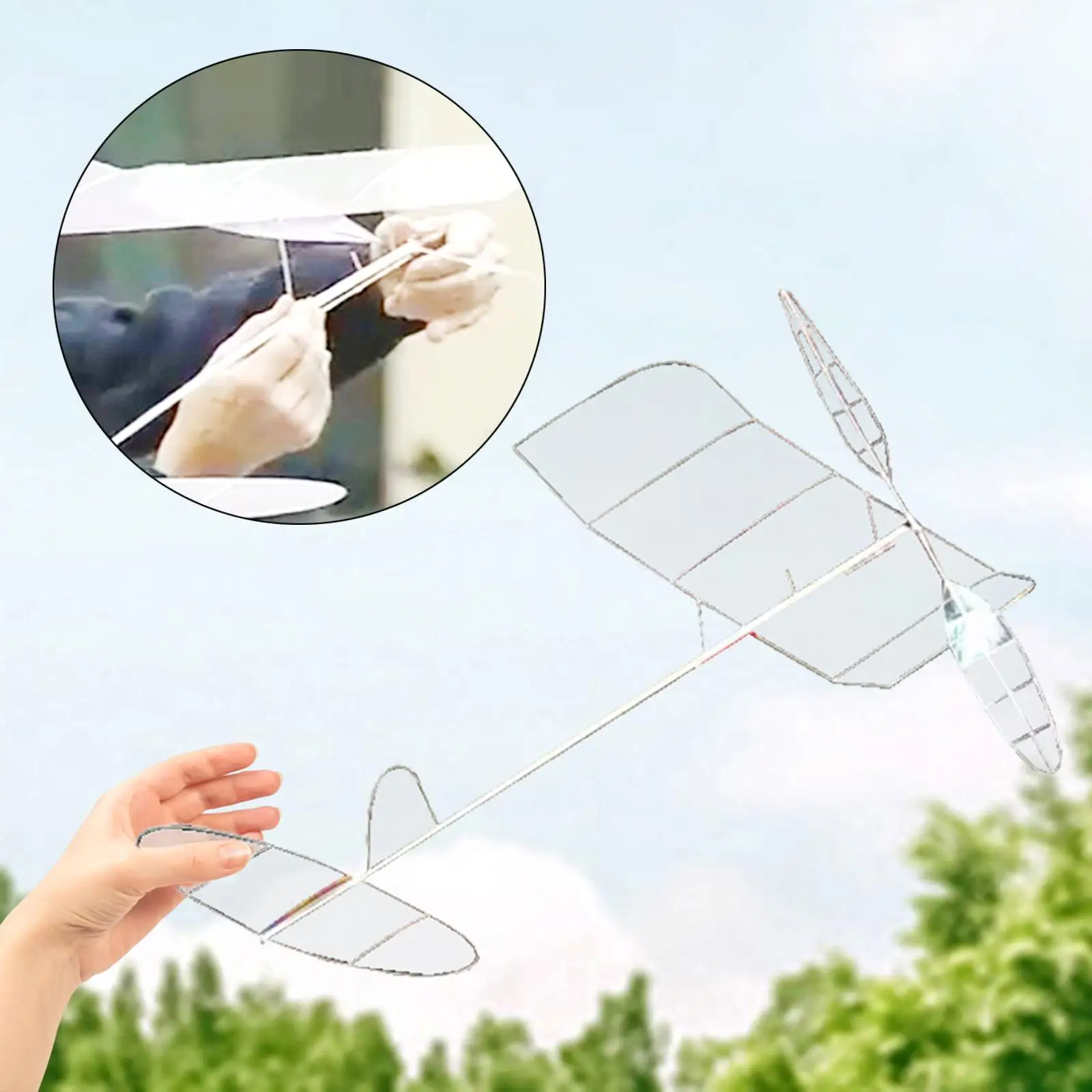 Rubber-Band-Powered-Airplane-Flying-Toys-Lightweight-Logical-Thinking ...