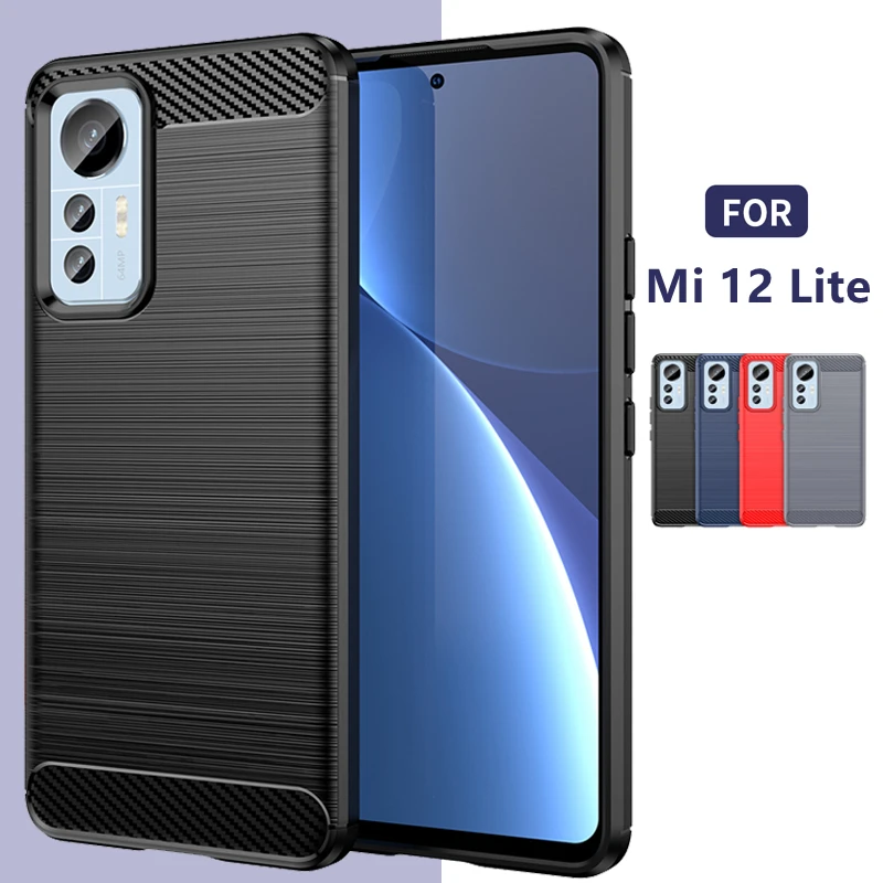 For Cover Mi 12 Lite Case For Xiaomi Mi 12 Lite Pro 12X Capas ...