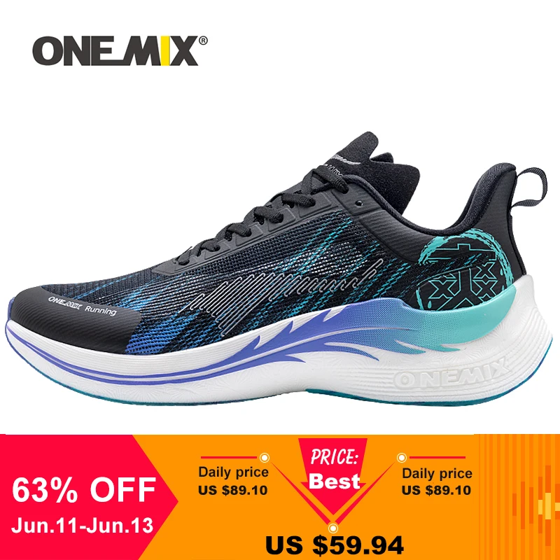 ONEMIX Zapatillas deportivas transpirables para hombre, calzado deportivo ligero con ...