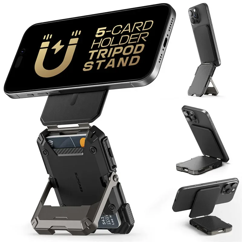 SUPCASE-Magnetic-Tripod-Phone-Stand-Credit-Card-Holder-for-iPhone-16-15 ...