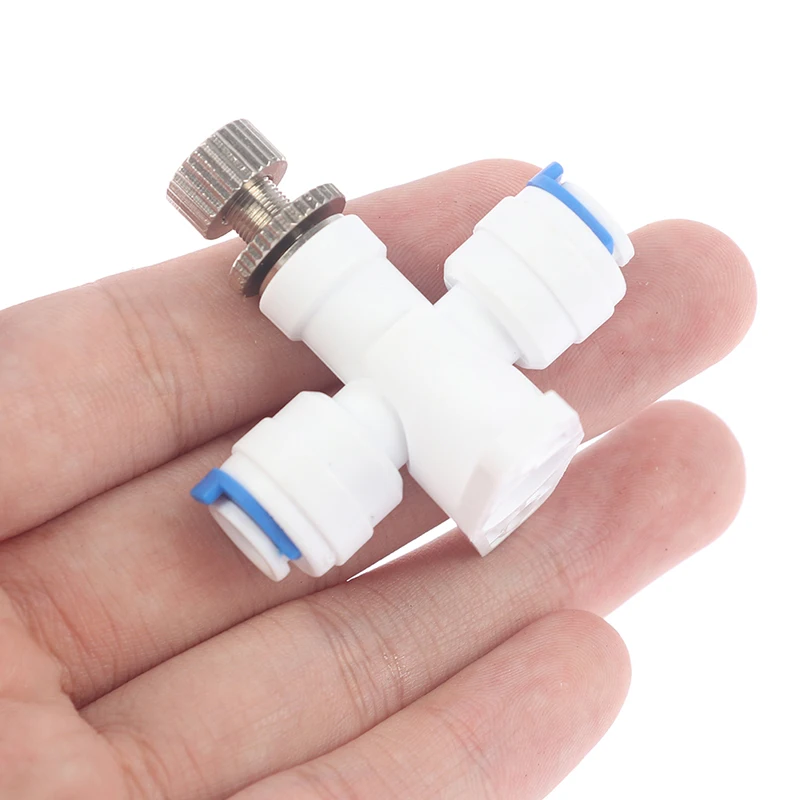 1/4" Hose RO Water Flow Adjust Valve Reverse Osmosis Regulator ...