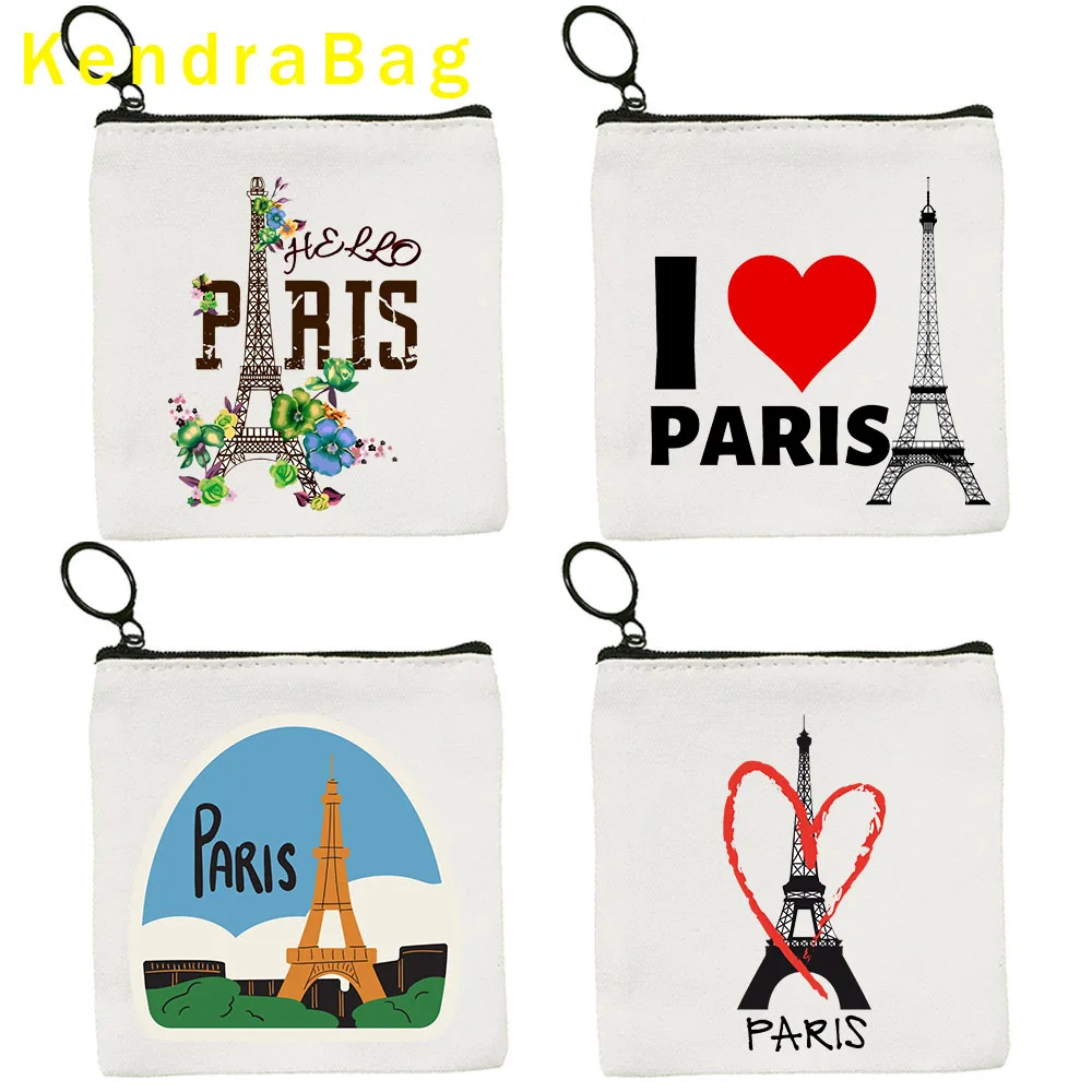 Paris-France-City-Eiffel-Tower-Landmarks-Love-Heart-Print-Cute-Key-Coin ...