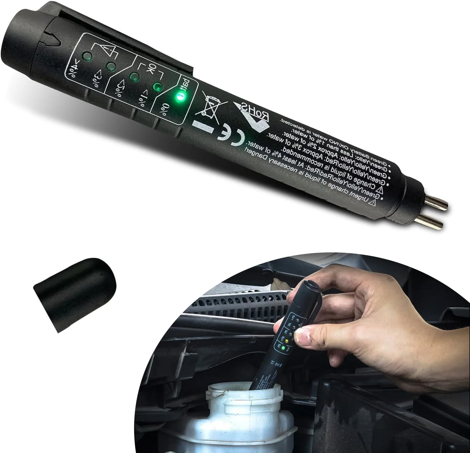 Accurate Oil Quality Check Pen Universal Brake Fluid Tester Car Brake ...