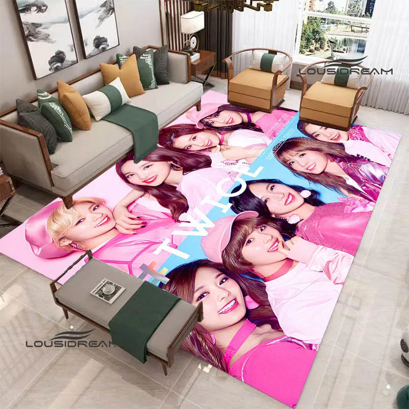 KPOP-TWICE-BLOprinted-Yoga-Virus-Rug-Room-Decor-Door-Virus-Non-ALD-Rug ...