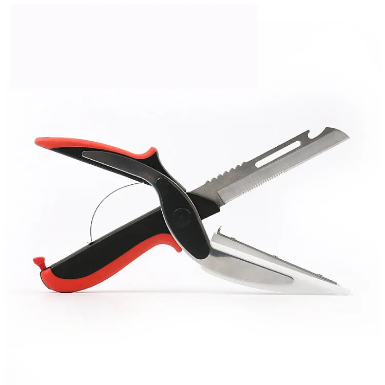Dobeli-Separable-Stainless-Steel-Barbecue-Steak-Cutting-Shear-Household-Vegetable-Scissors-6-in ...