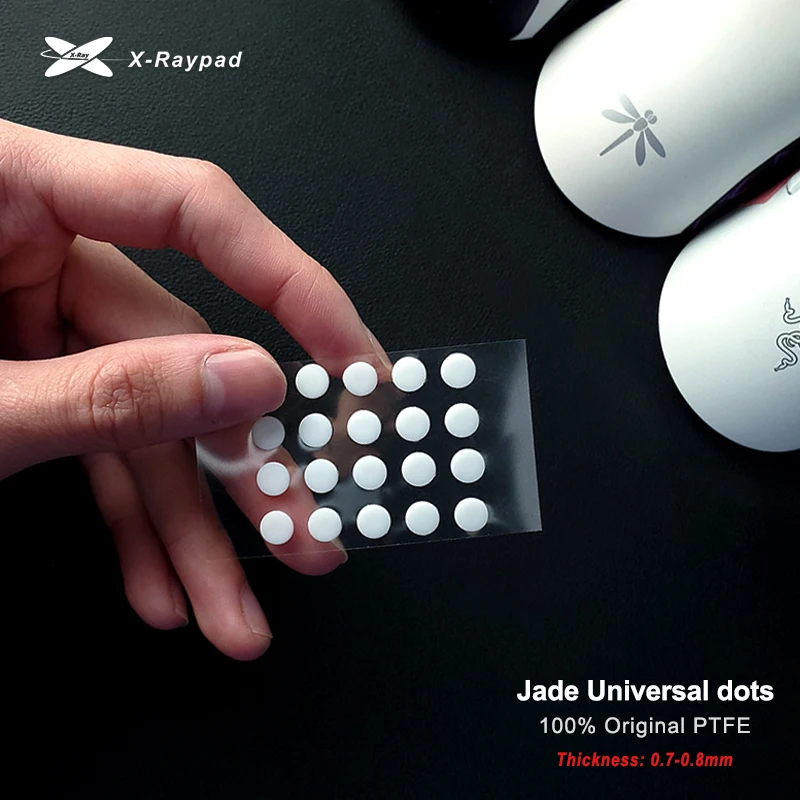 Xraypad-Small-Round-Dot-0-8mmPTFE-Mouse-Skates-DIY-Mice-Glide-Feet-ICE ...