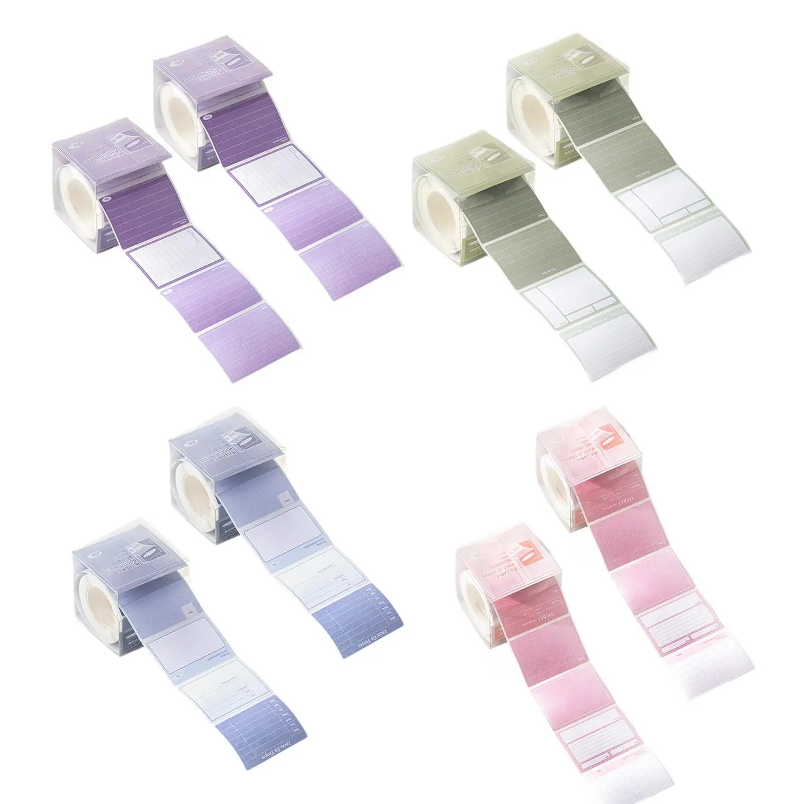 2-Pieces-Writing-Notes-Papers-Small-Note-Pads-Stickers-Labels-6-4cmx4 ...