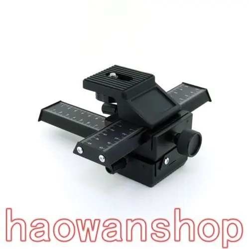 Metal-4-Way-Macro-Focusing-Rail-Slider-Close-up-Shooting-1-4-Screw-for ...