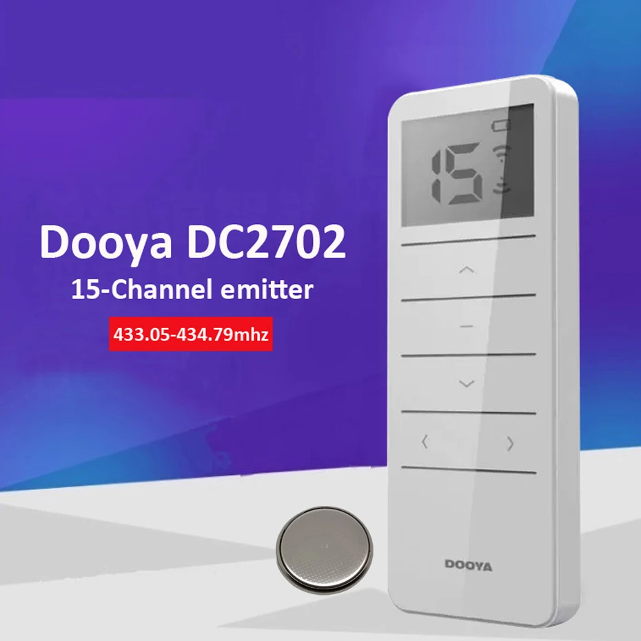 Dooya-DC2702-15-Channel-Remote-Controller-for-Dooya-RF433-motor ...