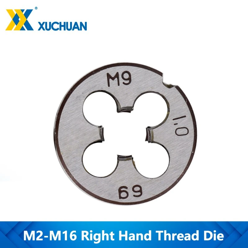 Thread Die Machine Screw Round Die Metric Right Hand Threading Tapping ...