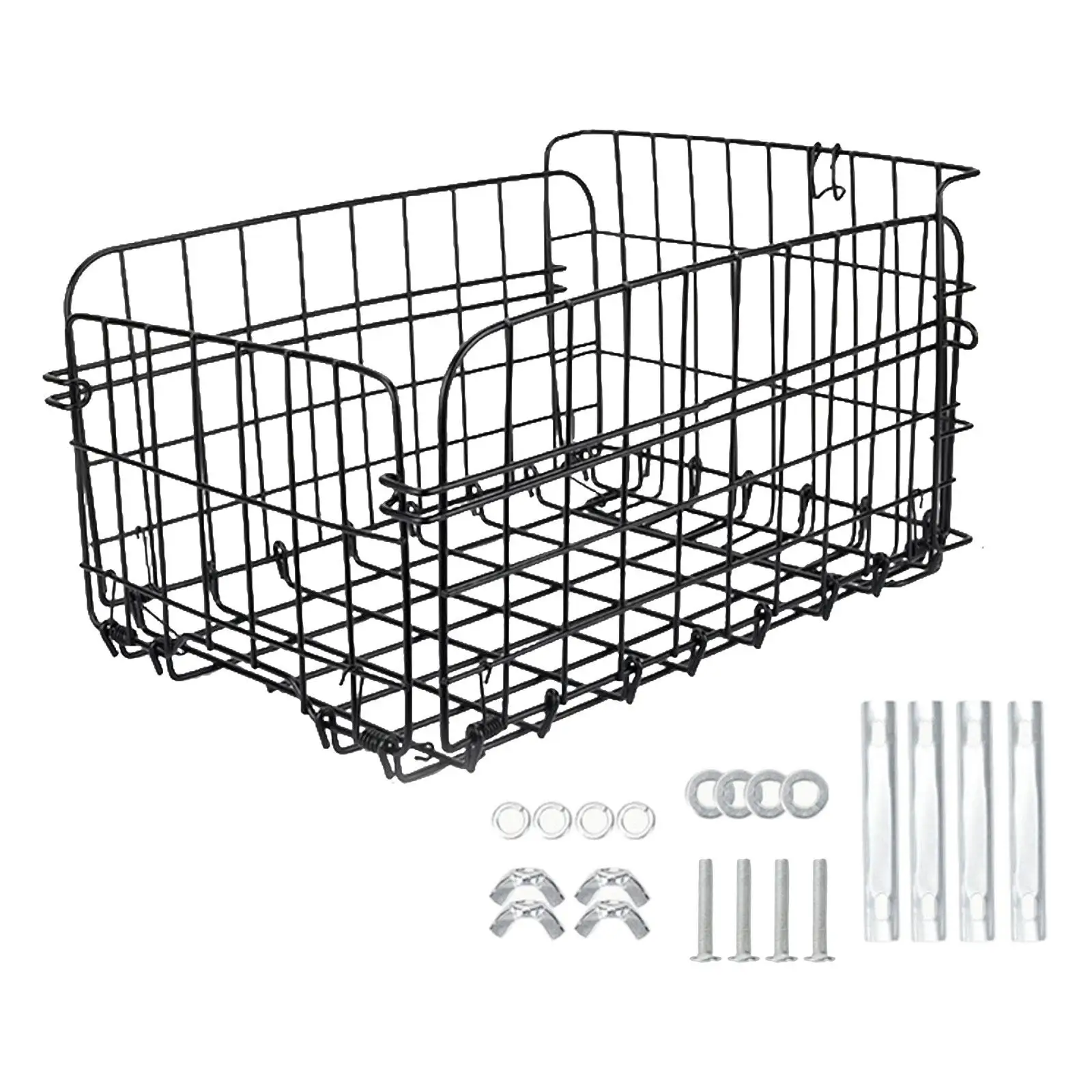 Rear-Bike-Basket-Bicycles-Cargo-Rack-Heavy-Duty-Shopping-Bag-Large ...