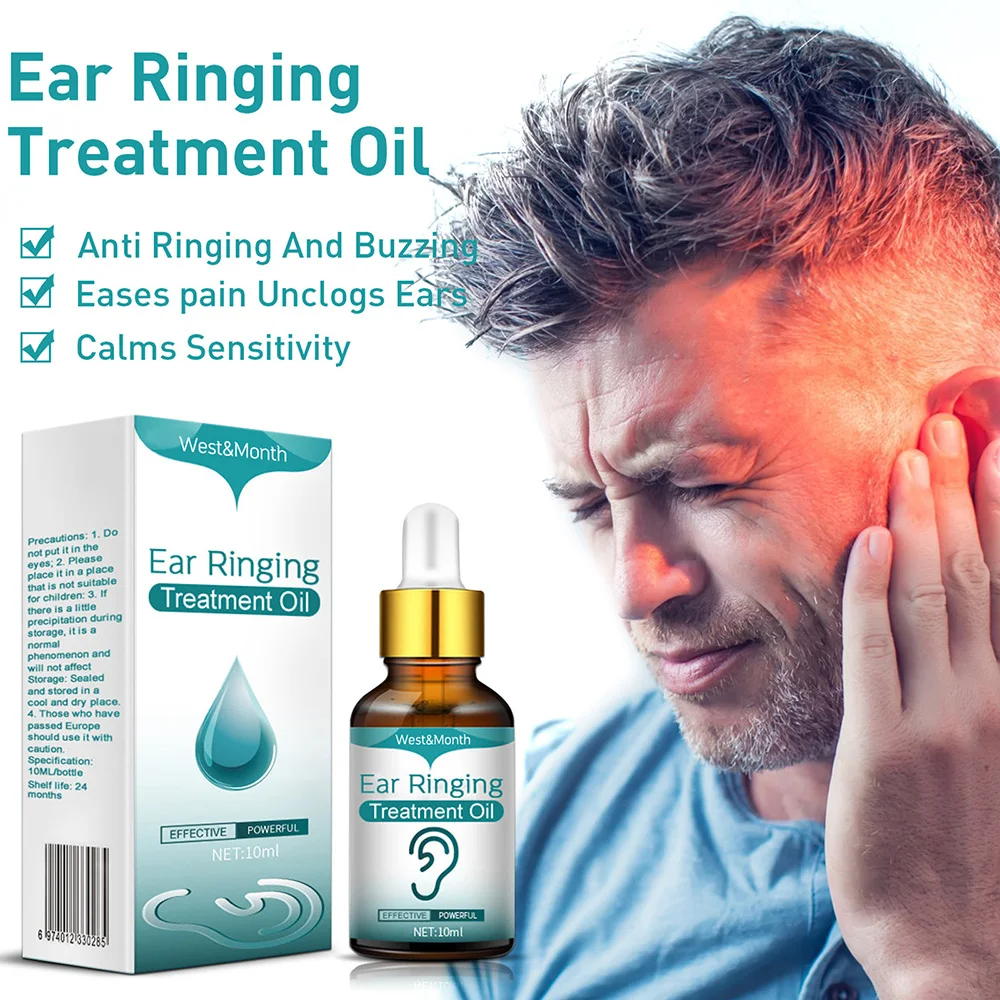 Ear Ringing Treatment Oil Eases Pain Uncloges Ears Anti Hearing Loss ...