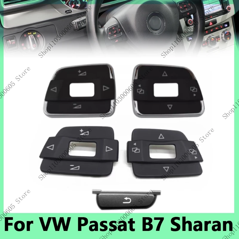 For-VW-Passat-B7-Sharan-2011-2015-Multifunctional-Steering-Wheel ...