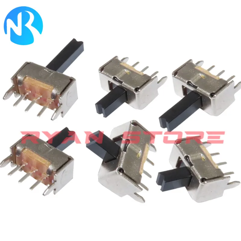 20PCS-Slide-Toggle-Switch-SS12D07VG2-VG3-VG4-VG5-VG6-VG7-1P2T-Handle ...