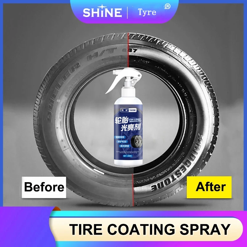 Car Tire Gloss Coatings Long Lasting Tyre High Gloss Easy Application ...