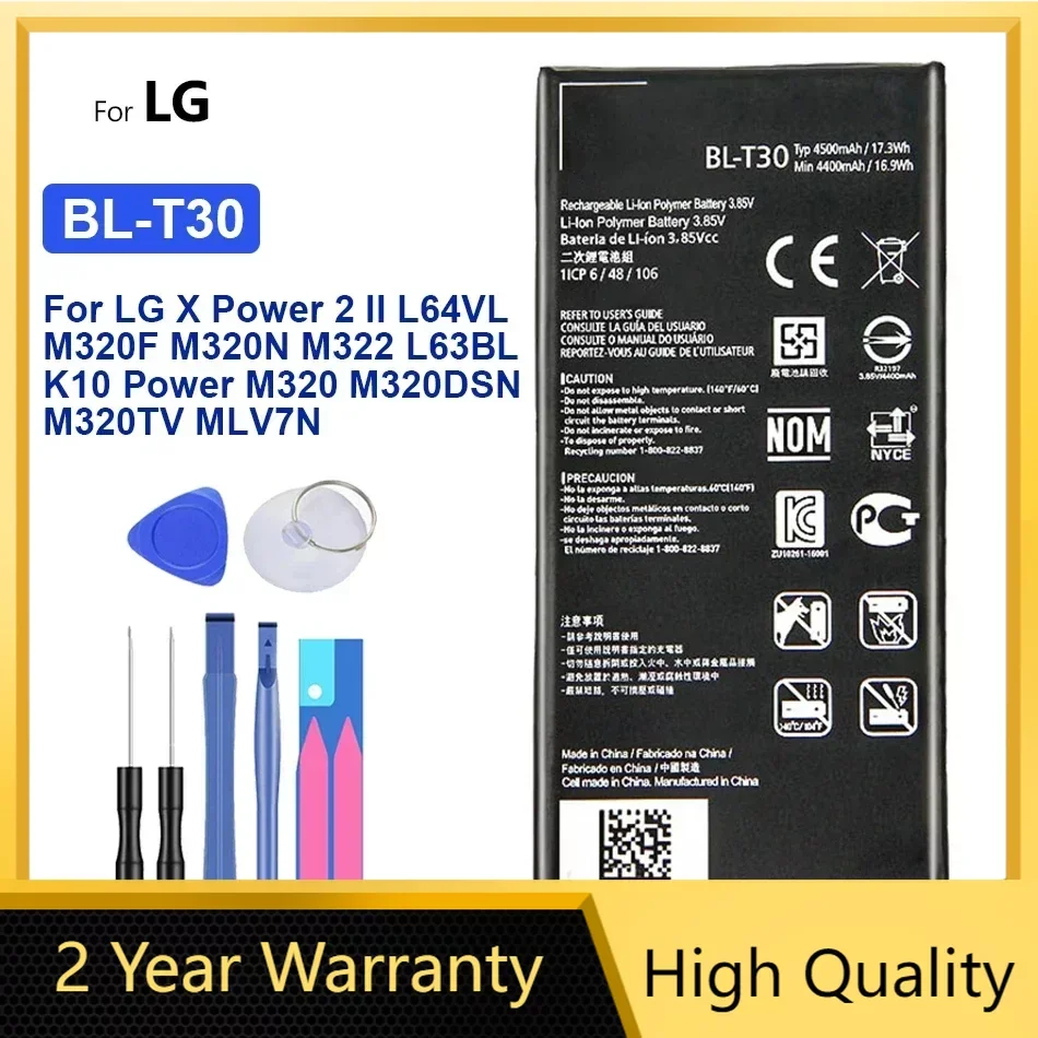 BL-T30-Bater-a-de-4500mAh-para-LG-X-Power2-II-L64VL-M320F-M320N-M322 ...