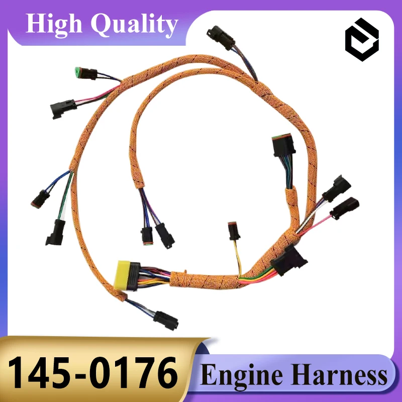 145-0176-3176B-Engine-Wire-Harness-1450176-Engine-3176B-for-Caterpilar ...