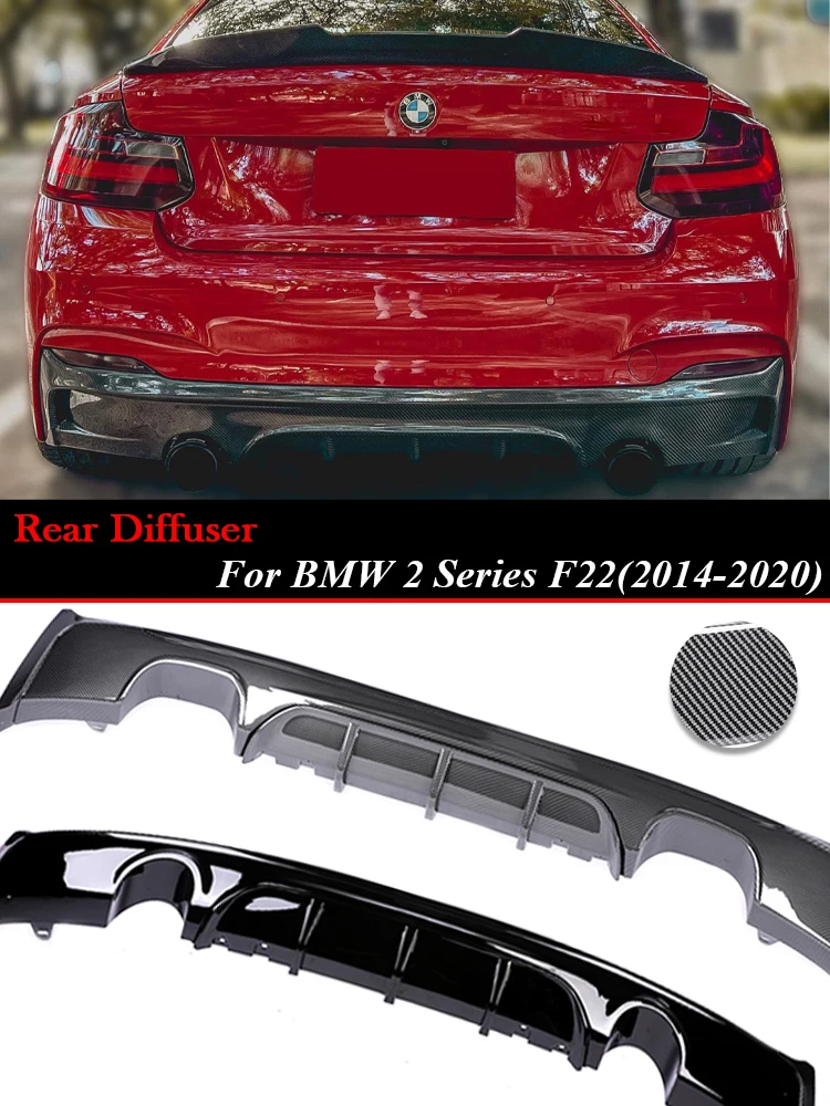 For BMW 2 Series F22 F23 2014-2020 220i 228i Gloss Black M Tech Car ...