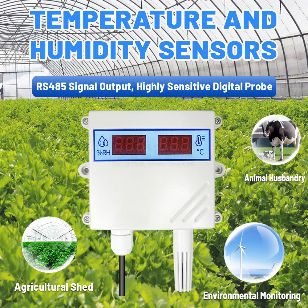 Temperature-Humidity-Sensor-Waterproof-Digital-Display-Air-Wall-mounted ...