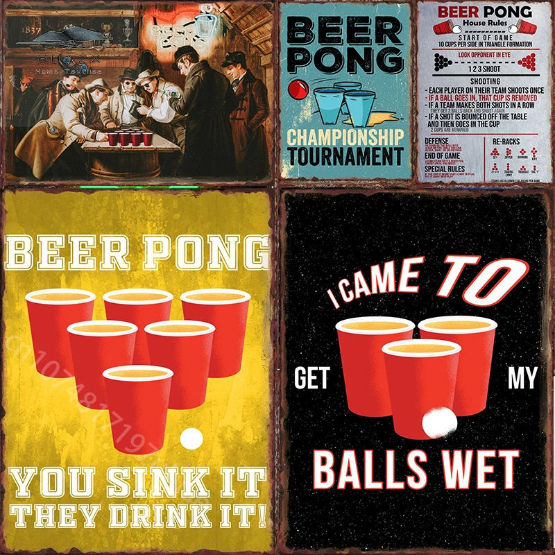 Beer Pong Poster