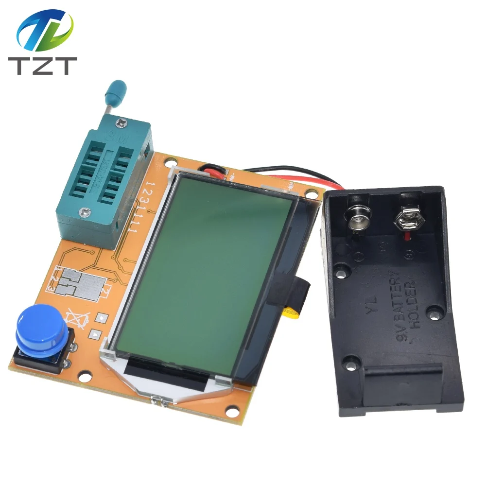 DIYTZT 1/3PCS LCR-T4 Mega328 Transistor Tester Diode Triode Capacitance ...
