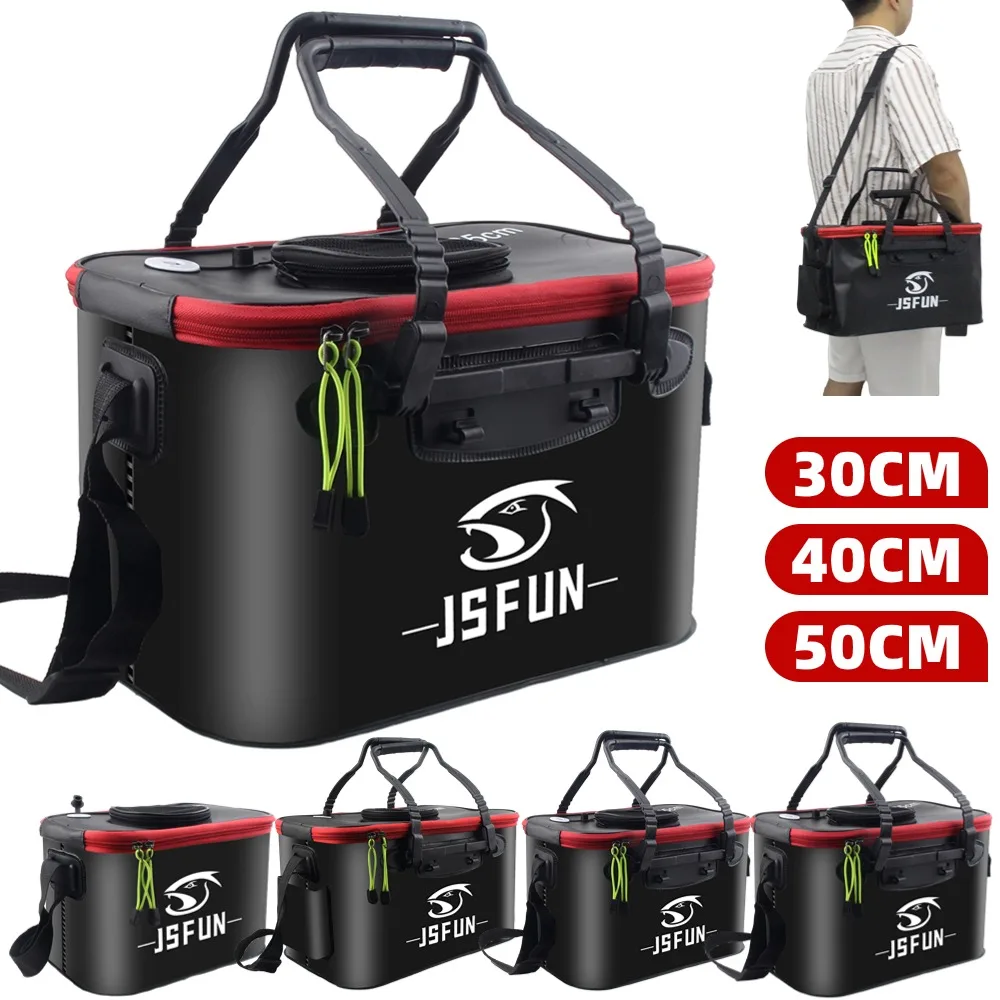 Fishing-Bucket-Folding-Thickening-Living-Fish-Bucket-Without-Oxygen ...