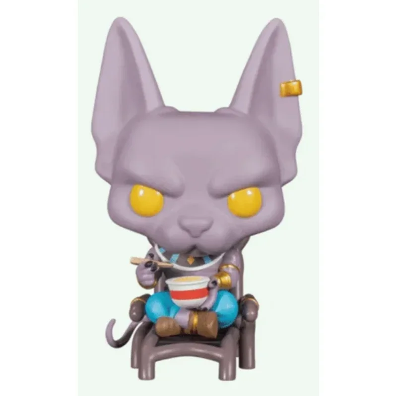 2025 FUNKO POP NEW Dragon Ballz Theme Series Beerus (comiendo fideos ...