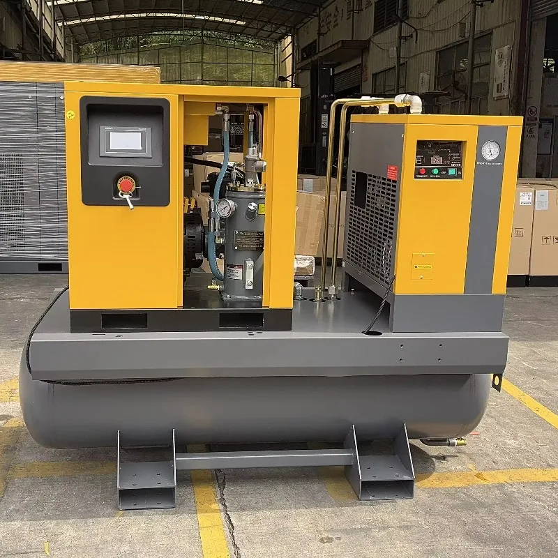 Low Noise 10HP 15HP 20HP 30HP Rotary Silent Air-compressors 8 Bar 10 ...