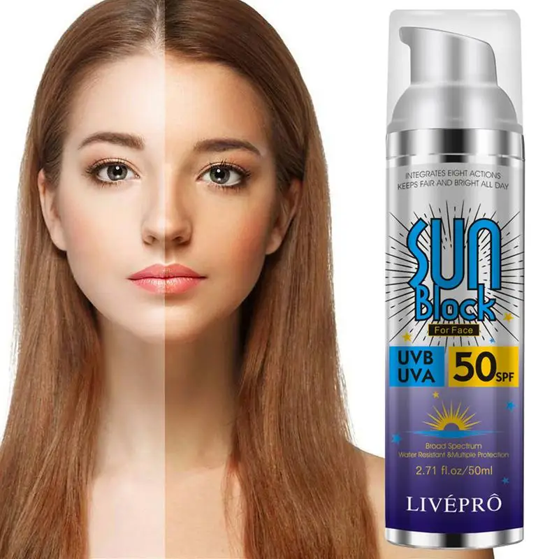 남녀공용 여름 자외선 차단 스프레이 얼굴 Spf 50 넓은 스펙트럼 자외선 차단 스프레이 한국 스킨 케어 제품 50ml