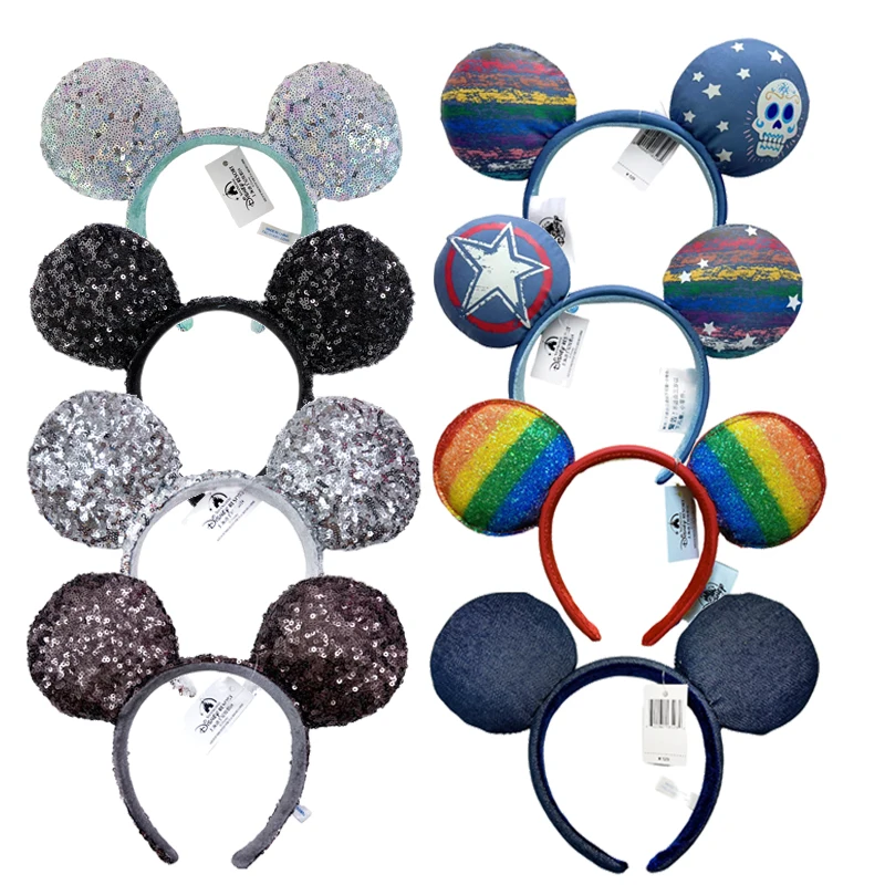 New-Disney-Mickey-Mouse-Ear-Headband-Avengers-Marvel-Captain-America ...