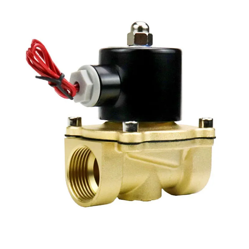 1'' Normally Closed Brass Solenoid Valve 24V 12V 220V 110V Water/Gas Solenoid Valves