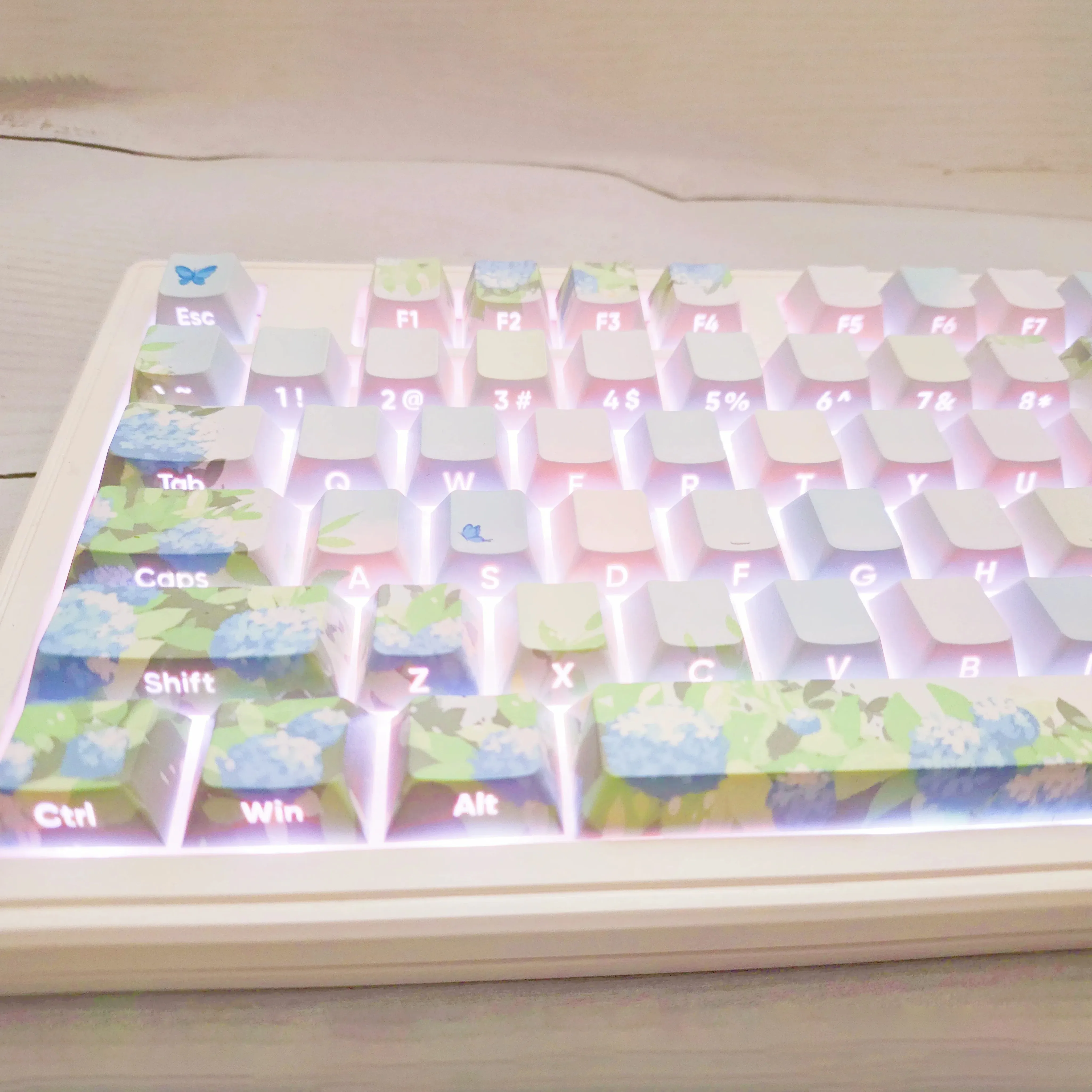 133-Keys-Eternal-Summer-Dye-Sub-PBT-Keycaps-Shine-Through-Keycaps ...