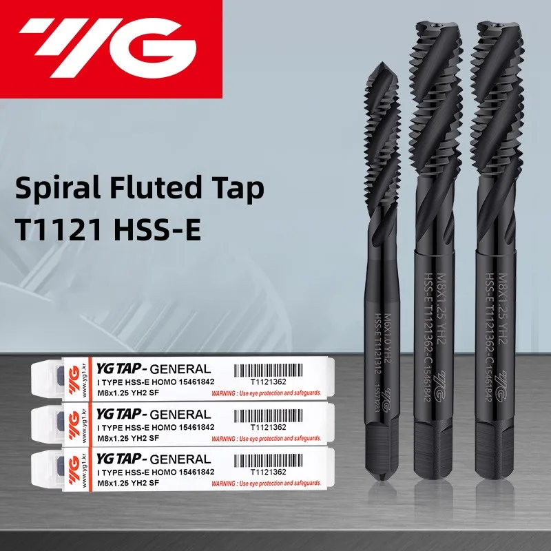 1PCS-South-Korea-YG-HSSE-INOX-Metric-Spiral-Fluted-Tap ...