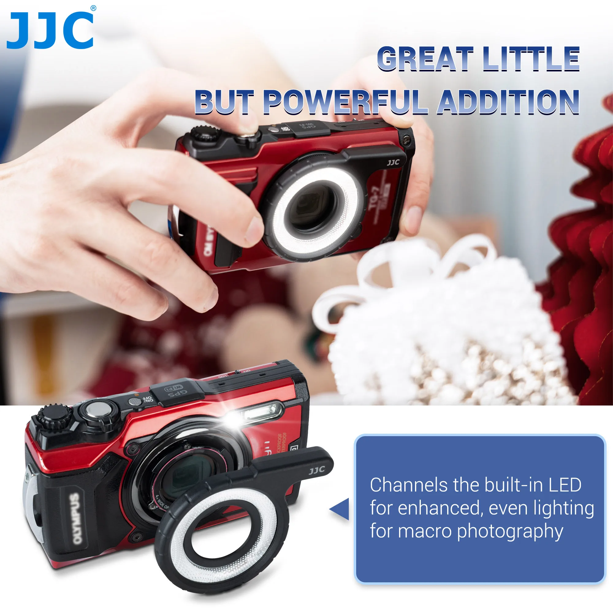 JJC-Flash-Diffuser-LED-Light-Guide-Macro-Ring-For-Olympus-Tough-TG1TG2 ...