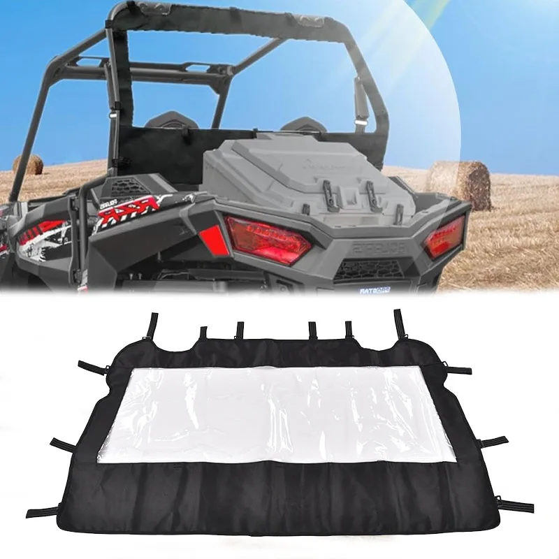 UTV Soft Rear Windshield -Polaris RZR Back Window - Durable, Easy ...