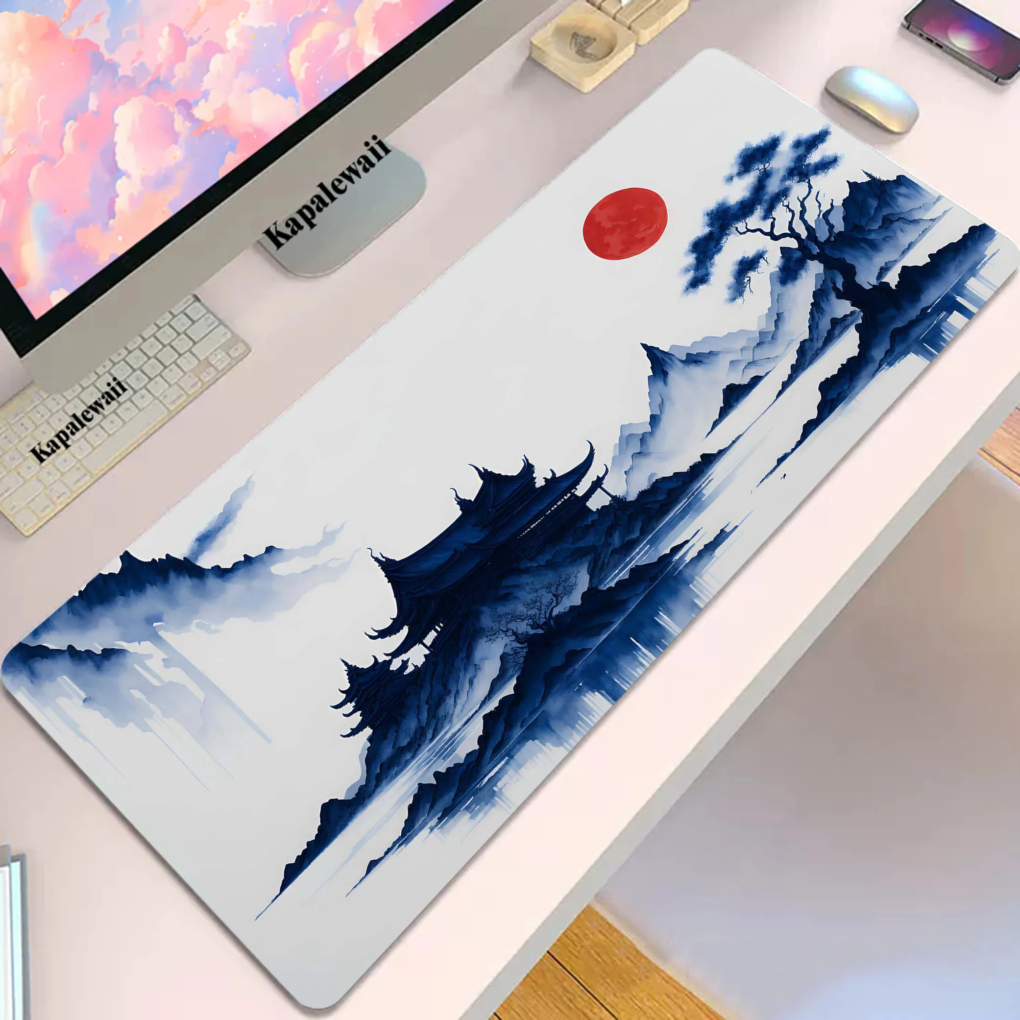 Mountain-Serenity-Japan-Art-Chinese-Mouse-Pad-Office-Accessories-Gaming ...