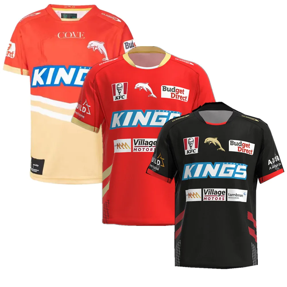 rugby-jersey-2023-Dolphins-Home-Jersey-Australia-dolphins-kids-youth ...